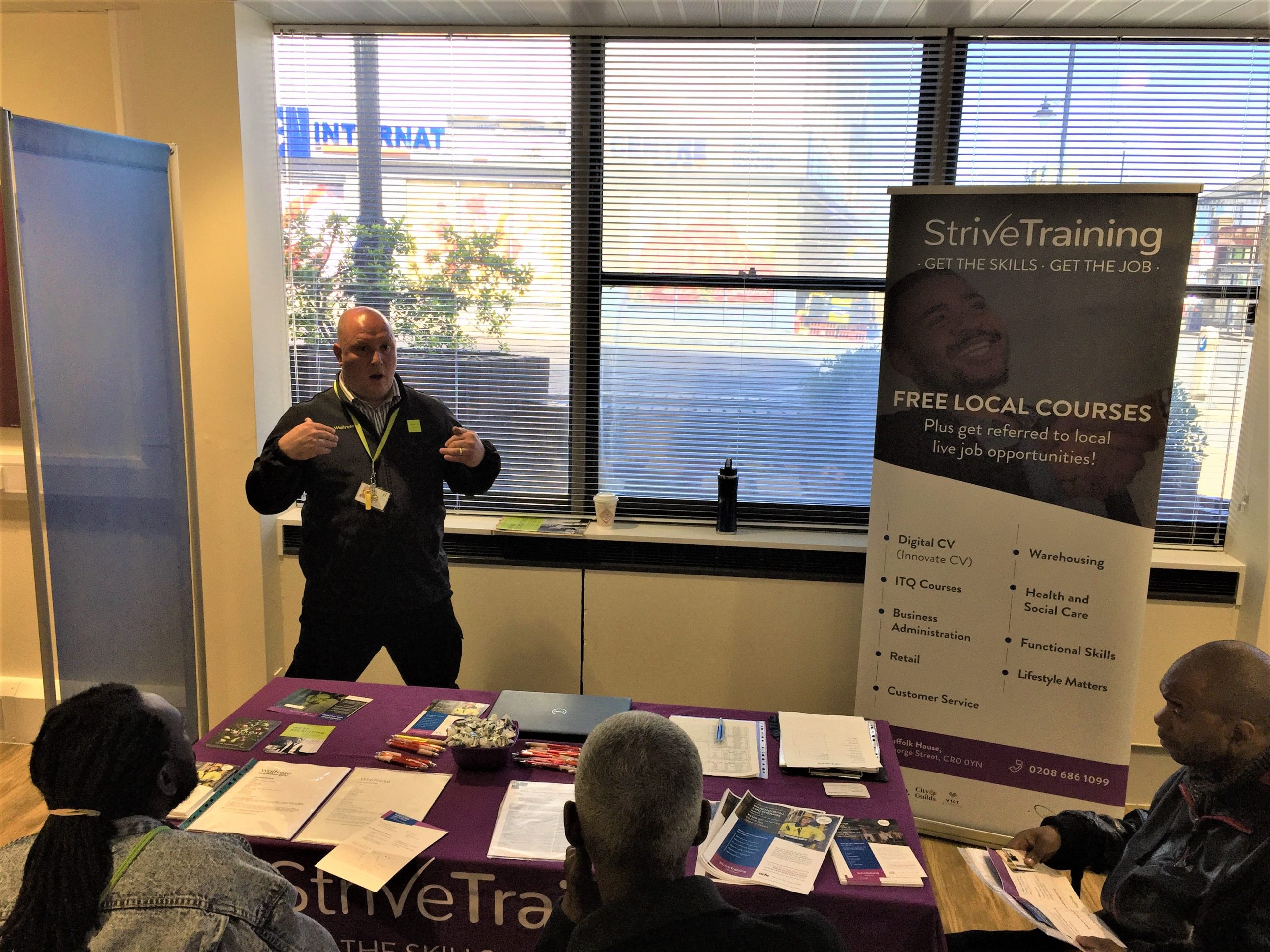 Waitrose Upping Recruitment Through Strive Training.